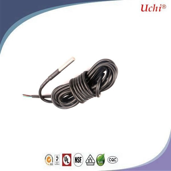 Waterproof Suhu NTC Sensor DS18B20 Digital Temperature Sensor Probe 2 meter